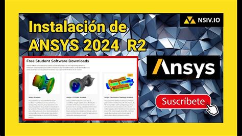 Instalación De Ansys 2024 R2 Youtube