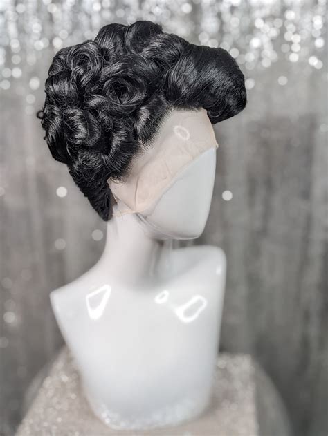 Made To Order 1960s Updo Wig Vintage Wig Drag Queen Wig Etsy