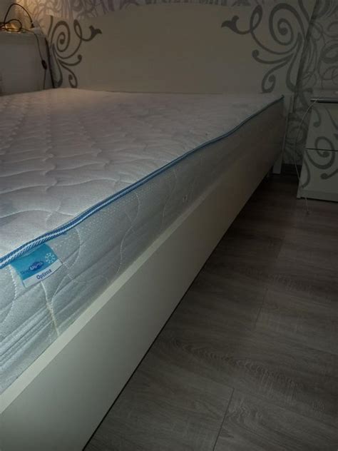 Двоспальне ліжко з матрацом — ціна 10500 грн у каталозі Ліжка Купити