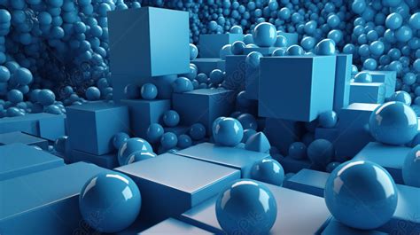 놀라운 배경 디자인 파란색 타일이 있는 파란색 큐브 및 구체 3d 배경화면 3d 배경 구체 배경 굉장히 멋진 배경 이미지 Hd 3d 구체 굉장히 멋진 배경 사진