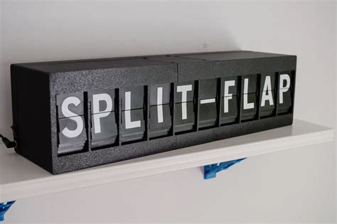 Split Flap Display By David Kingsman Download Free Stl Model