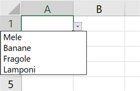 Come Creare Un Menu A Tendina Su Excel Smartando It