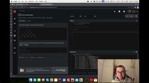 5 Sum Of Odd Numbers Codewars Php 7kyu Youtube