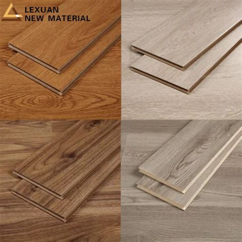 Free Sample 8mm 10mm 12mm 18mm Click Parquet Mdfhdfvinylwpc Lvtspc