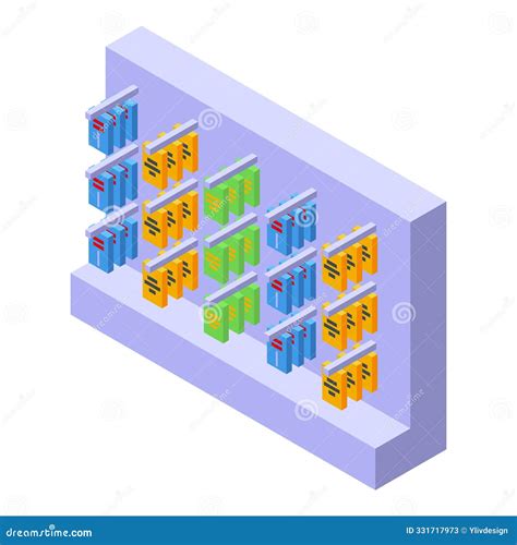 Data Center Server Room Hosting Showing Cloud Computing With Modern