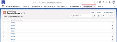 Form Response Viewer Accenture Portal