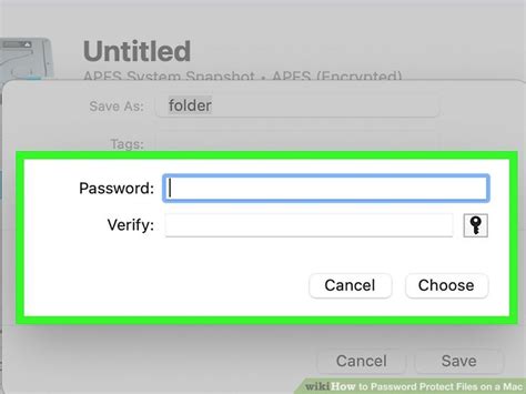 How To Password Protect Files On A Mac With Pictures Wikihow