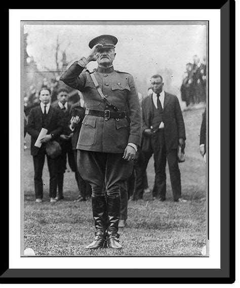 Historic Framed Print John Joseph Pershing 1860 1948 17 78 X 21 7