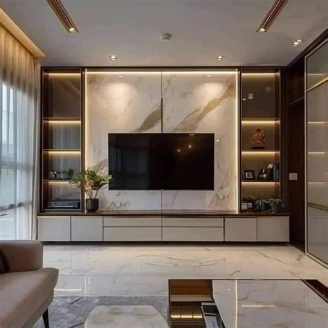Tv Wall Design New