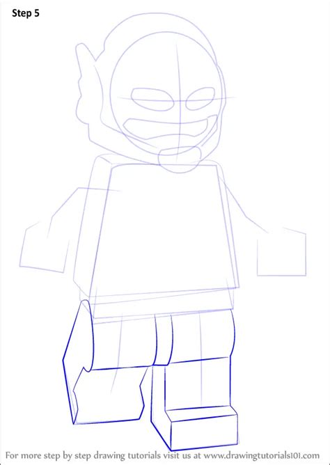 How To Draw Lego Ant Man Lego Step By Step DrawingTutorials Com