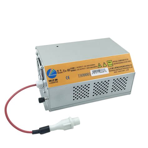 Hy Esa80 Co2 Laser Source 110 220v Universal Device 80w High Voltage Power Supply For Laser