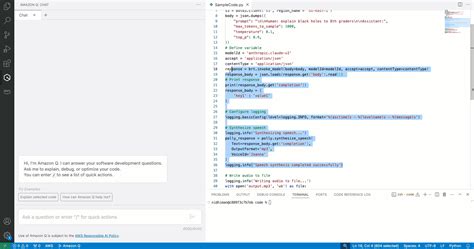 Leveraging Amazon Q Developer For Efficient Code Debugging And Maintenance Aws Devops