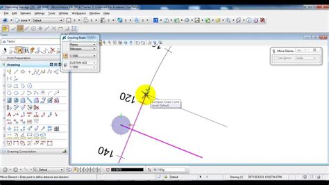 MicroStation V I Stationing Line Part Of YouTube