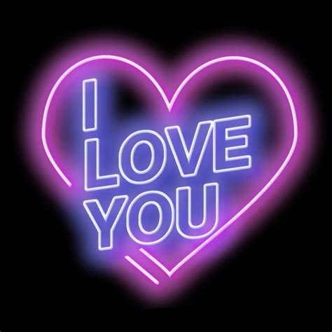 I Love You Neon Sign