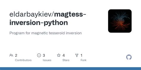 Github Eldarbaykievmagtess Inversion Python Program For Magnetic Tesseroid Inversion