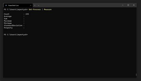 windows 10 how to get number of active processes and threads running