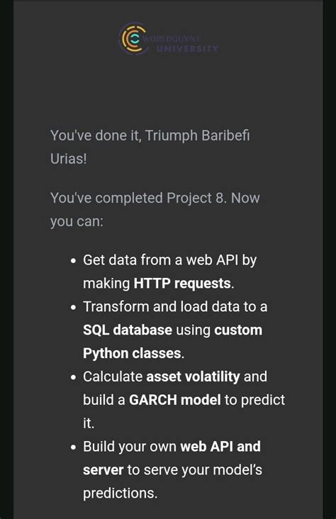 triumph urias on linkedin fastapi uvicorn datascience machinelearning dataengineering…