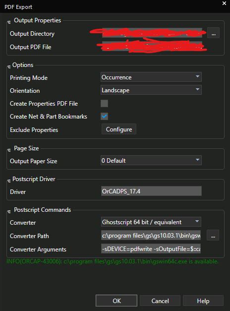 Schematic Pdf Exporter Is Only Producing Ps Files But Not The Pdf Allegro X Capture Cis