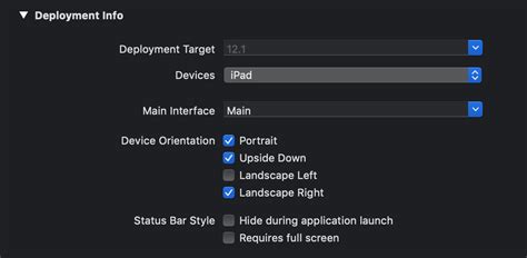 Ios Supportedinterfaceorientations Not Working Stack Overflow