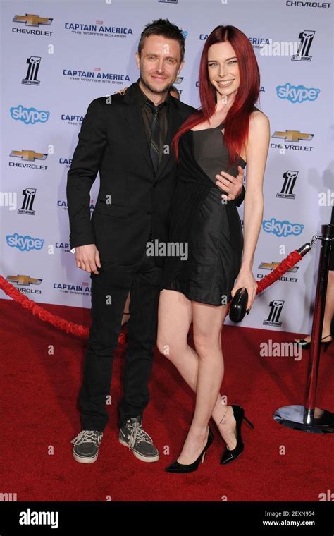 13 March 2014 Hollywood California Chris Hardwick Chloe Dykstra