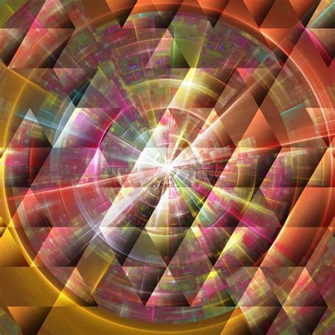 Composition Of Abstract Radial Grid Stock Vector Illustration Of Circular Blur 55573967