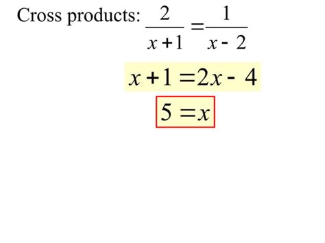 Rational Equations Such As Examples Of Rational Ppt