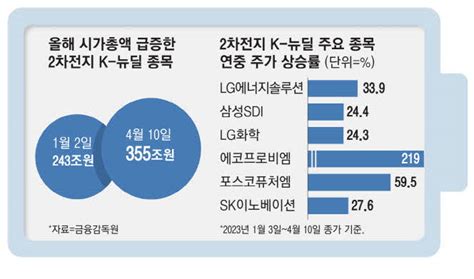 이번엔 테슬라2차전지株 시총 114조 급증