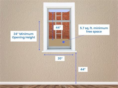 Basement Window Sizes Standard Measurements