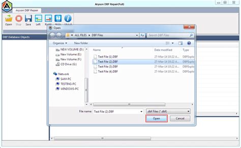 DBF File Recovery Tool To Recover And Repair Corrupt DBF Database Files