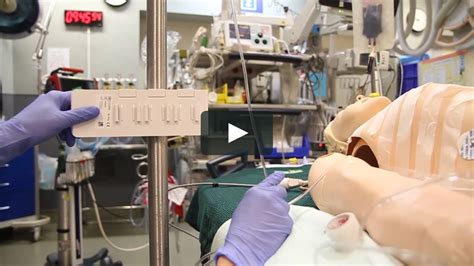 Procedure Leveling And Zeroing An Arterial Line Or Cvp Line On Vimeo
