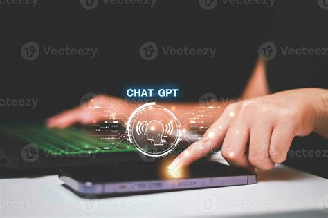 Chatgpt Chat With Ai Or Artificial Intelligence Using An Artificial
