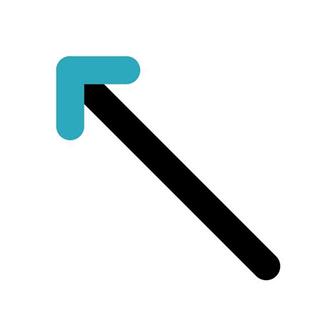 Left Top Arrow Vector SVG Icon SVG Repo