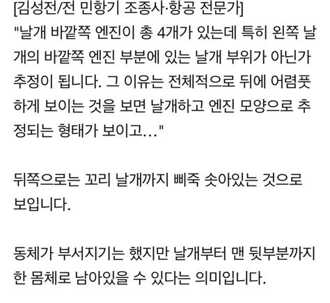 수중카메라 포착된 큰 물체kal 858 동체 추정 인스티즈instiz 이슈 카테고리