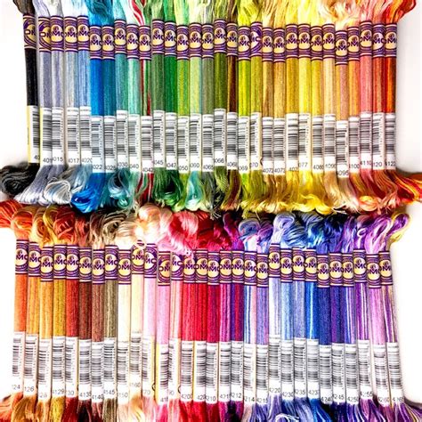 Dmc Variegated Floss Etsy