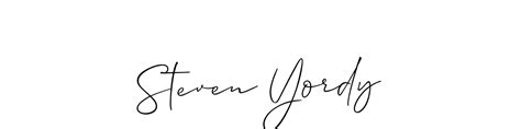 99 Steven Yordy Name Signature Style Ideas Special Esignature