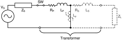 Single Phase Equivalent Circuit Used For Analysis Of Transformer