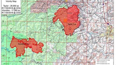 Southern Oregon Wildfires Taylor Creek Fire Grows To 30 000 Acres Amid