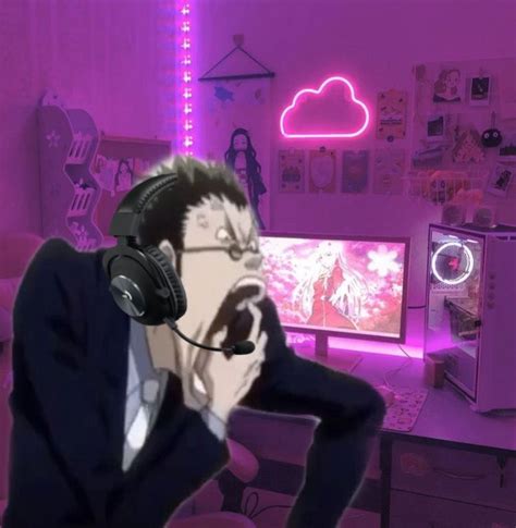 Gamer Leorio Gamers Anime Funny Anime Pics Gamer Rage