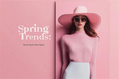 A Set Of Stylish Womans Fashion Magazine Cover Design Template Ai Photo Premium Ai Generated Image