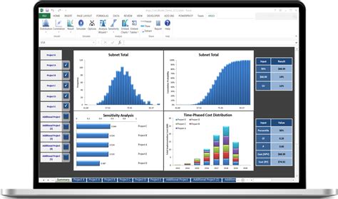Monte Carlo Simulation Excel Template