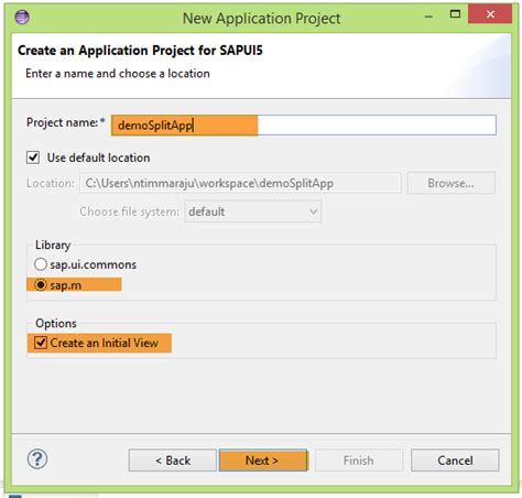 Sapmsplitapp Demo Application In Sapui5 Part1
