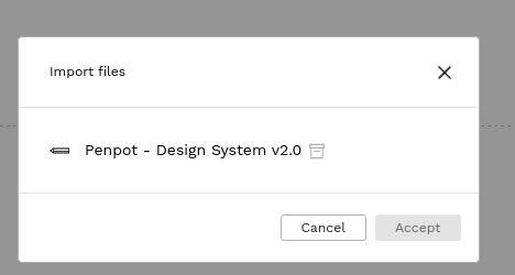 IMPORT ERROR When Importing PenPot Design System Issue Penpot Penpot GitHub