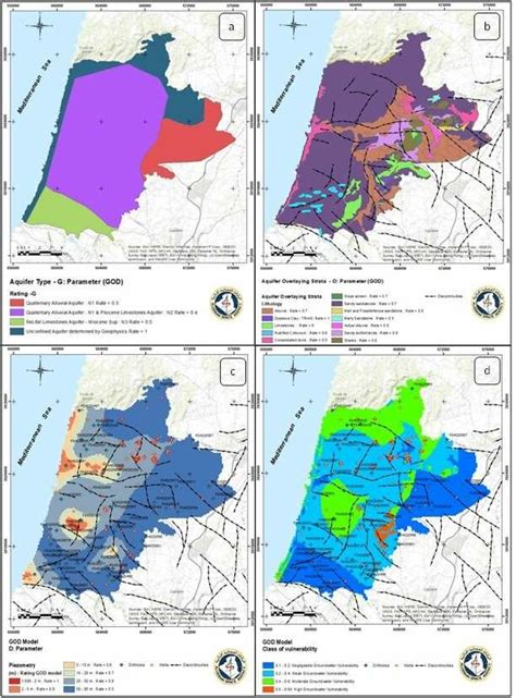 Mapping The Groundwater Vulnerability To Contamination Using God Model Download Scientific