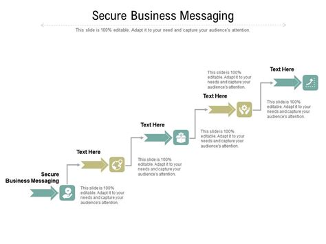 Secure Business Messaging Ppt Powerpoint Presentation Inspiration Graphics Design Cpb