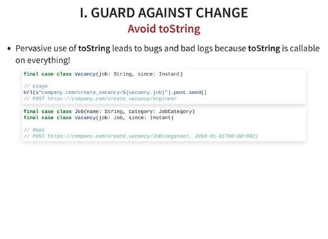 Practical Type Safety In Scala Ppt