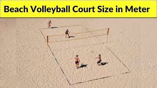 Beach Volleyball Court Dimensions