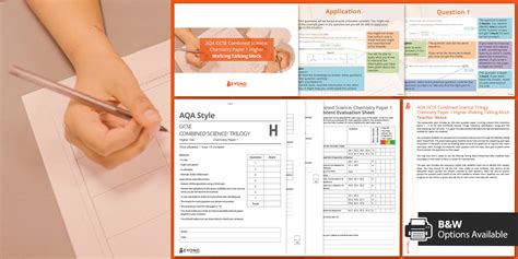Aqa Combined Science Chemistry Paper 1 Higher Walking Talking Mock