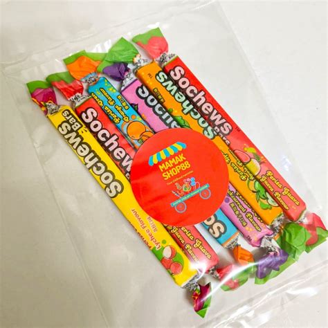 6pcs Sochews Bars Chewy Candy Halal Shopee Malaysia