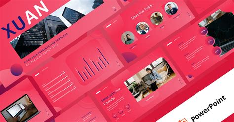 Презентация Шаблон Powerpoint палубы Сюань Шаблоны презентаций Включая подача и силовая