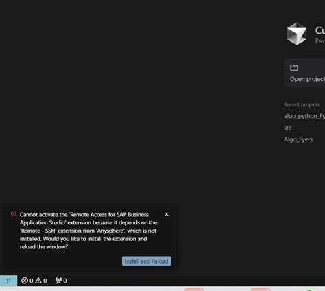 Remote Ssh Not Working Bug Reports Cursor Community Forum